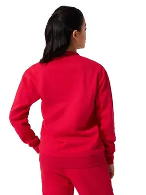 CAPEZIO Varsity Sweatshirt With Embroidered Logo - Red