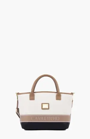 CAVALINHO Only 577 Mini Handbag - Beige/white/navy