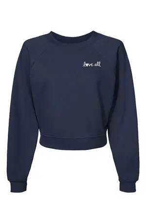 LOVE ALL CORE Crewneck Sweatshirt - Navy