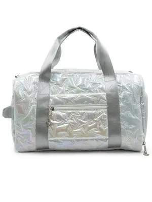 CAPEZIO Metallic Star Duffle Bag - Metallic-silver