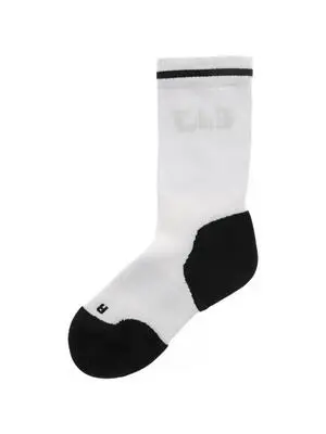 Emporio Armani Ea7 Logo Print Terry Crew Socks