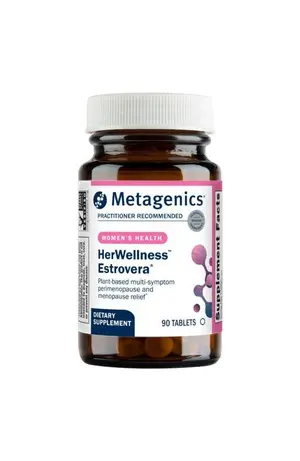METAGENICS Herwellness Plant-based Hormone-free Menopause Support Supplement90 Count - None