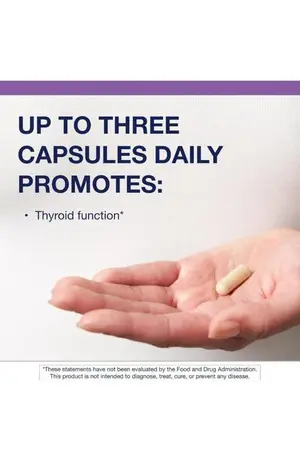 METAGENICS Thyrosol Thyroid Support Supplement With Zinc Selenium And Rhodiola 90 Capsules