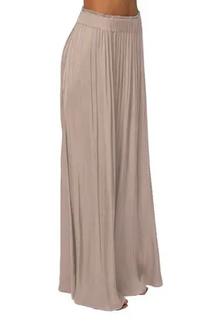 JLUXLABEL River Satin Maxi Skirt