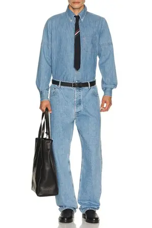 Thom Browne Japanese Selvedge Denim Pocket Jeans