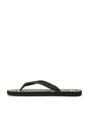 WACKO MARIA Leopard Print Beach Sandals