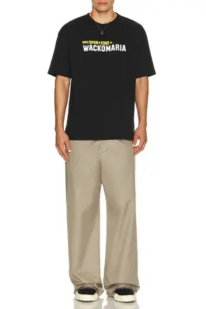 WACKO MARIA Washed Heavy Weight Crew Neck Tee Shirt Type 5