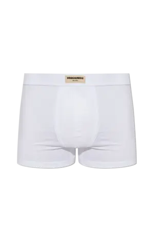 Dsquared2 Boxer Briefs With Logo - White