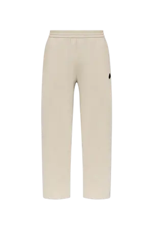Moose Knuckles Sweatpants With Straight-leg Cut - Cream