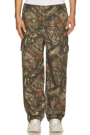 THISISNEVERTHAT T.n.t. Classic Hdp Cargo Sweatpant In Green - Camo
