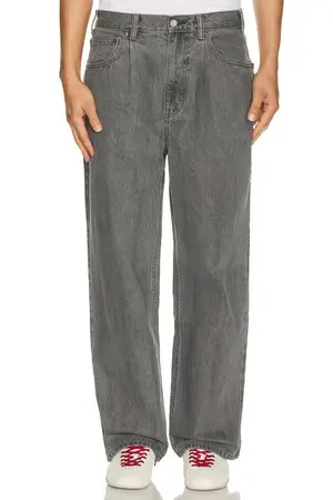 THISISNEVERTHAT Loose Fit Denim Jeans - Dusty Grey