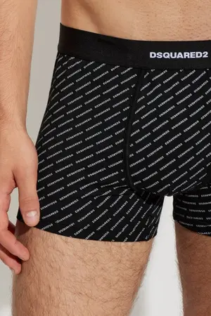 Dsquared2 Cotton Boxers With Monogram
