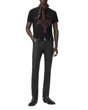 John Varvatos Deco Goddess Short Sleeve Graphic Tee