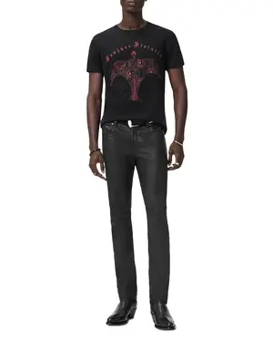 John Varvatos Deco Goddess Short Sleeve Graphic Tee