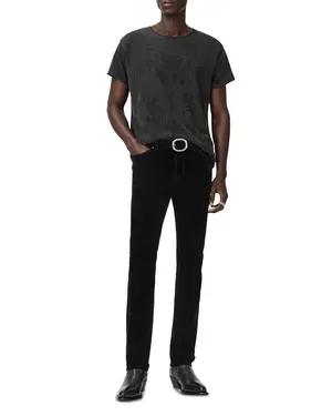 John Varvatos Relaxed Fit Raw Edge Tee