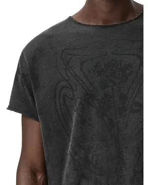 John Varvatos Relaxed Fit Raw Edge Tee