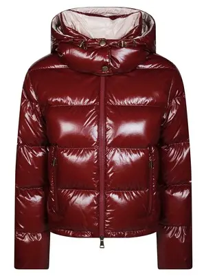 Moncler Niveole Puffer Jacket For - Rosso