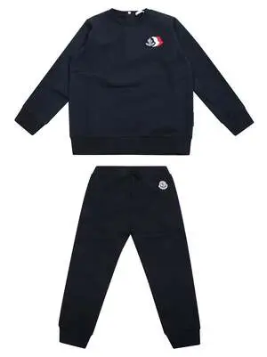 Moncler Mini Knitwear Outfit Ensemble - Blu