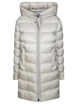 Moncler MONCLER Suyenne Long Parka Jacket Beige