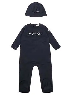 Moncler Baby Knitwear Ensemble - Blu