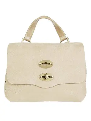 ZANELLATO Postman Jones Nabuk Baby Crossbody Bag - Beige