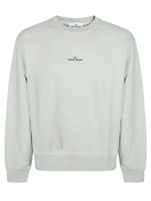 Stone Island Stone-washed Effect Sweatshirt - Beige