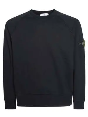 Stone Island Stone-heavy Cotton Sweatshirt