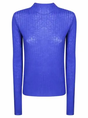 Pinko Muggito Ribbed Sweater - Blu