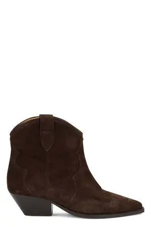Isabel Marant Étoile Suede Ankle Boots - Brown