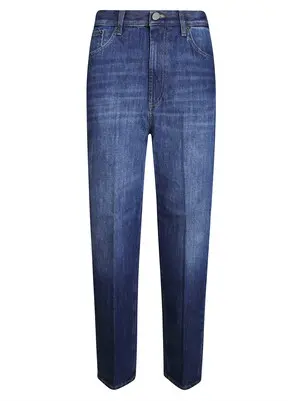 DONDUP Bessie Loose-fit 5-pocket Jeans - Blu