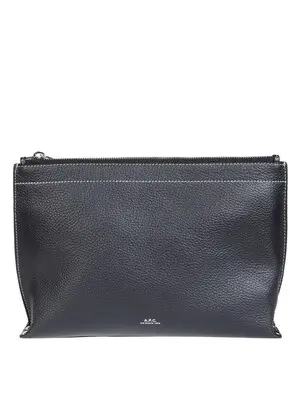 A.p.c. 100% Cowskin Mini Pouch