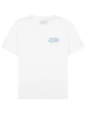 MC2 SAINT BARTH 100% Cotton T-shirt Made In Portugal - White