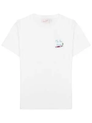 MC2 SAINT BARTH 100% Cotton T-shirt - White