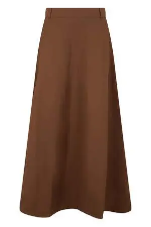 Max Mara High-waist Flared Skirt
