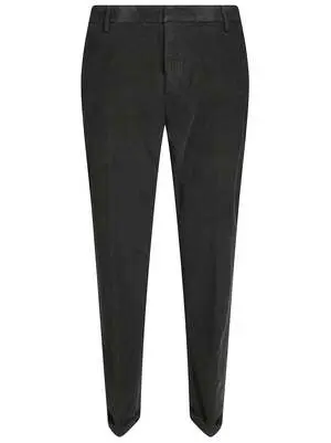 DONDUP Relaxed Velvet Pants - Marrone