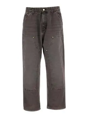 Carhartt Work In Progress Og Double Knee Jeans - Grey