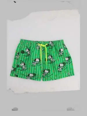 MC2 SAINT BARTH Mini Double Striped Swim Shorts