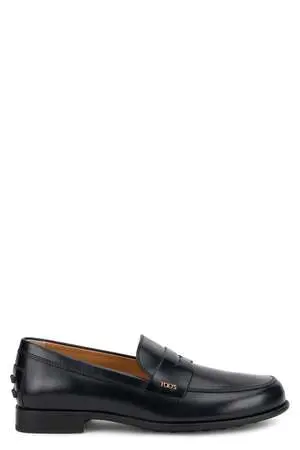 TOD`S Tod's Classic Calfskin Leather Moccasins