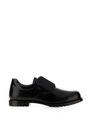 Balenciaga Leather Derby Dress Shoes - Black