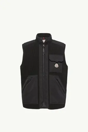 Moncler Lenevra Down Vest - Black