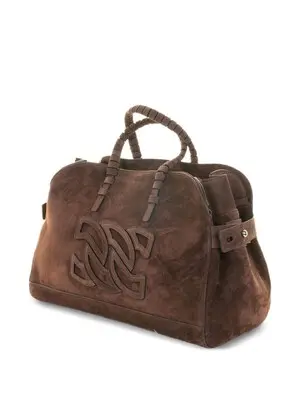 Casadei Park Avenue Leather Tote Bag