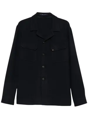 Tagliatore Calvin Overshirt - Blue