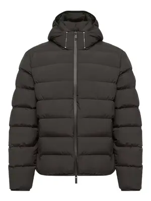 Moncler Arajoki Short Down Jacket With Removable Hood