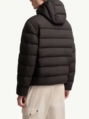 Moncler Arajoki Short Down Jacket With Removable Hood