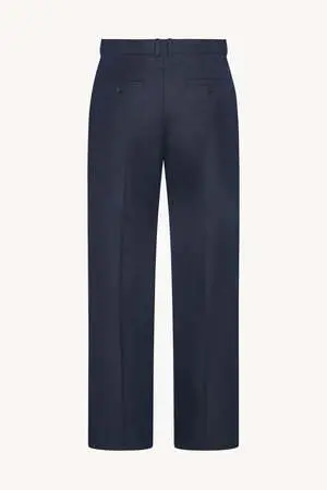 THE ROW Tami Pant - Dark Navy