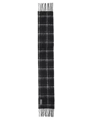 Our Legacy Sciarpa In Alpaca E Lana - Black