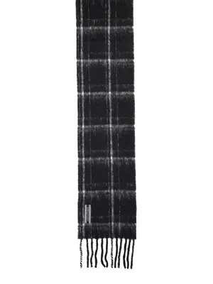 Our Legacy Sciarpa In Alpaca E Lana - Black
