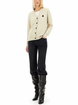 MARANT ETOILE Karin Cardigan - Beige