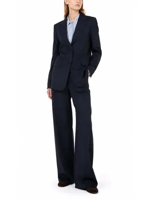 Max Mara Single-breasted Wool Jacket