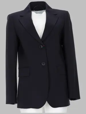 Max Mara Single-breasted Wool Jacket
